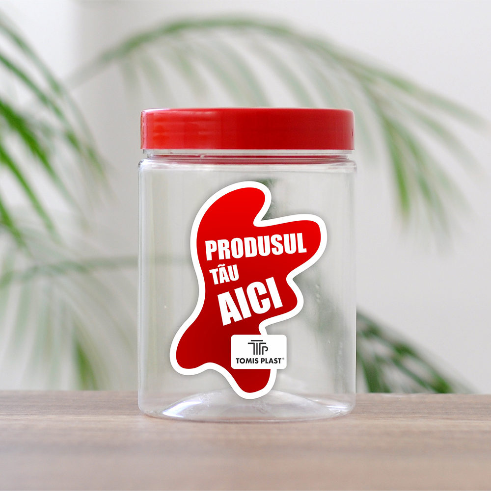 BORCAN PET 1L Φ100 MM – COD B10002 – TOMIS PLAST