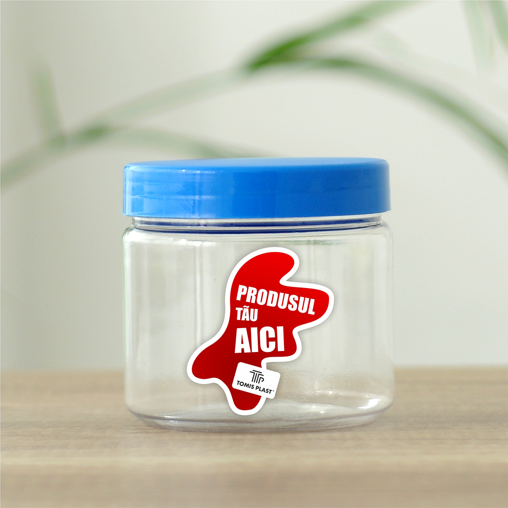 BORCAN PET 0.650L Φ100 MM – COD B10003 – TOMIS PLAST